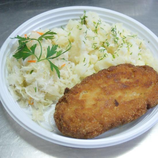 Zamów kotlet schabowy - codziennie w menu Gastropunktu